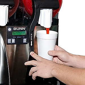 Bunn Ultra 34000.0099 Ultra-2 HP LAFI Autofill Slushy/Granita Frozen Drink Machine with 2 Hoppers - Black and Stainless Steel (GSM-Ultra-3)
