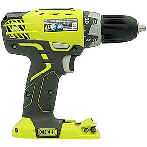 Ryobi P208 One+ 18V Lithium Ion Drill/Driver with 1/2 Inch Keyless Chuck (Batteries Not Included, Power Tool Only)