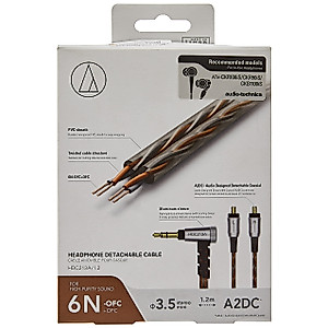 Audio-Technica HDC213A/1.2 3.5mm Deatchable Audiophile Headphone Cable for In-Ear Headphones