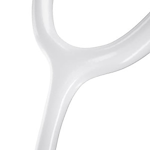 MDF Rosegold MD One Stainless Steel Stethoscope, Adult, White Tube, Rosegold Chestpieces-Headset, MDF777RG29