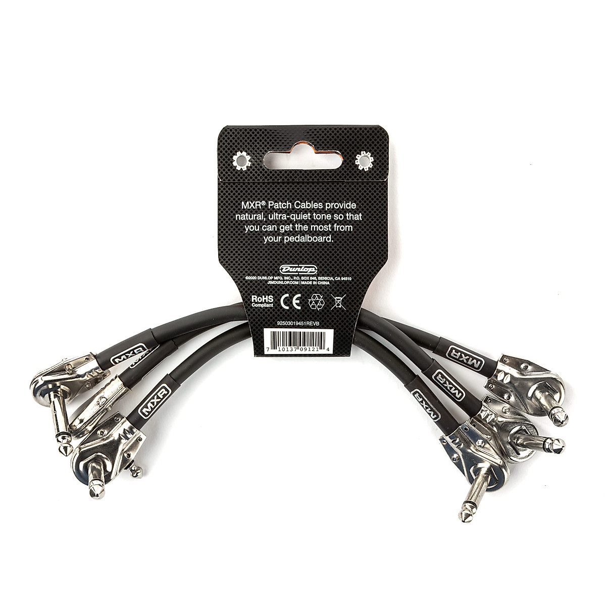 MXR Patch Cable 6 in|15 cm - 3 Pack (3PDCP06)