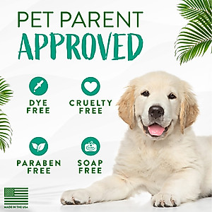TropiClean Medicated Dog Shampoo for Allergies & Itching | Tea Tree & Oatmeal Shampoo for Sensitive Skin | Natural Pet Shampoo | Made in USA | 20 oz