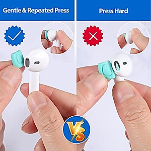 Gumilyo Bluetooth Earbuds Cleaning Pen, in-Ear Headphones Cleaning and Soft Dust Removal Brush Pen for Cleaning Dust in Bluetooth Headset Box, Mobile Phone and Camera