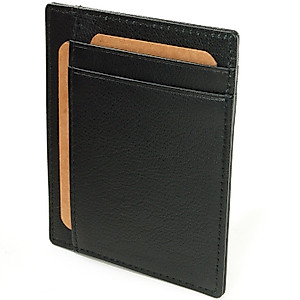 HAMMER ANVIL Los Angeles Slim Minimalist Front Pocket Wallet RFID Protected Black