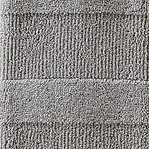 SKL HOME by Saturday Knight Ltd. V1359010835203 Efrie Hand Towel Set, 13" x 5.5", Gray