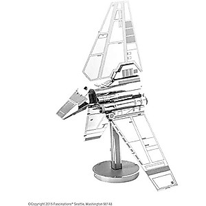Fascinations Metal Earth Star Wars Imperial Shuttle 3D Metal Model Kit