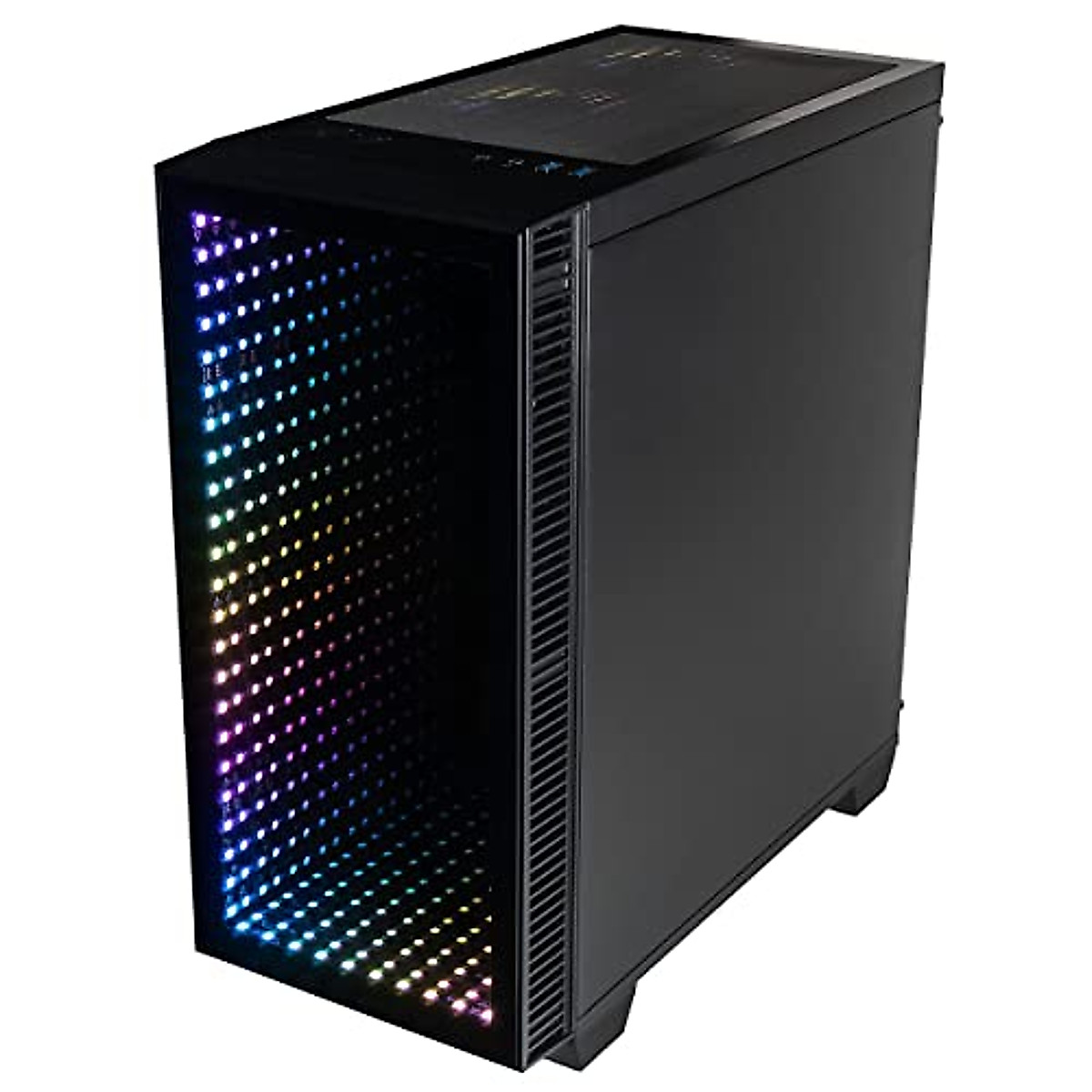 Empowered PC Continuum Micro Gaming Desktop - AMD Quad Core Ryzen 3 5300G Processor with AMD Radeon Graphics, 16GB RAM, 512GB NVMe SSD, WiFi, Windows 11 Home - RGB Gamer Computer