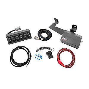 Rough Country 6 Button Multiple Light Controller for 97-06 Jeep TJ/LJ - 70956 , Black