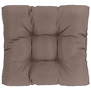 imasay Garden Seat Cushion Taupe 19.7"x19.7"x3.9" Fabric