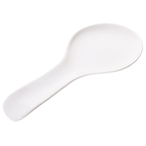 YARNOW Ceramic Spoon Rest Ceramic Spatula Rest Stove Kitchen Decor and Accessories Countertop Spoon Rest Ladle Rest Scoops Chopstick Holders Scooper Household White Cutlery Rack Ceramics