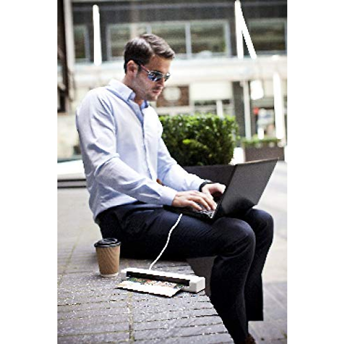 Brother Mobile Color Page Scanner, DS-620, Fast Scanning Speeds, Compact and Lightweight, Compatible with BR-Receipts, Black