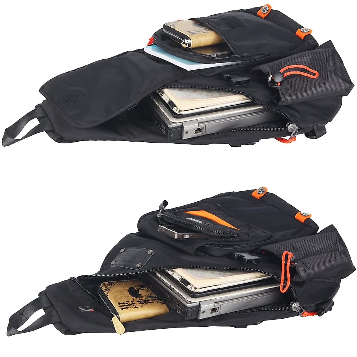 Innturt Large Sling Bag Backpack Pack 13" 14" Laptop Bag Satchel School Travel