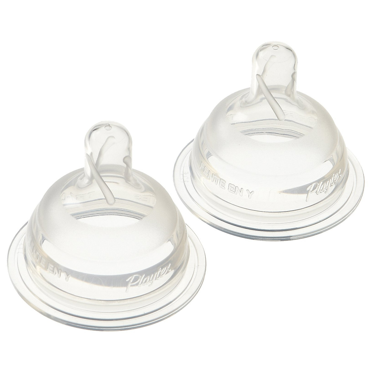 Playtex Drop-Ins NaturaLatch Silicone Nipple - Variable Flow Y-Cut - 2 Pack