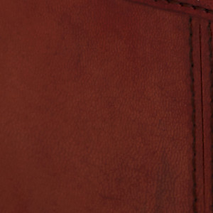 Deco 79 Leather 2 Bottle Wine Holder with Carrying Handle, 12" x 6" x 13", Red