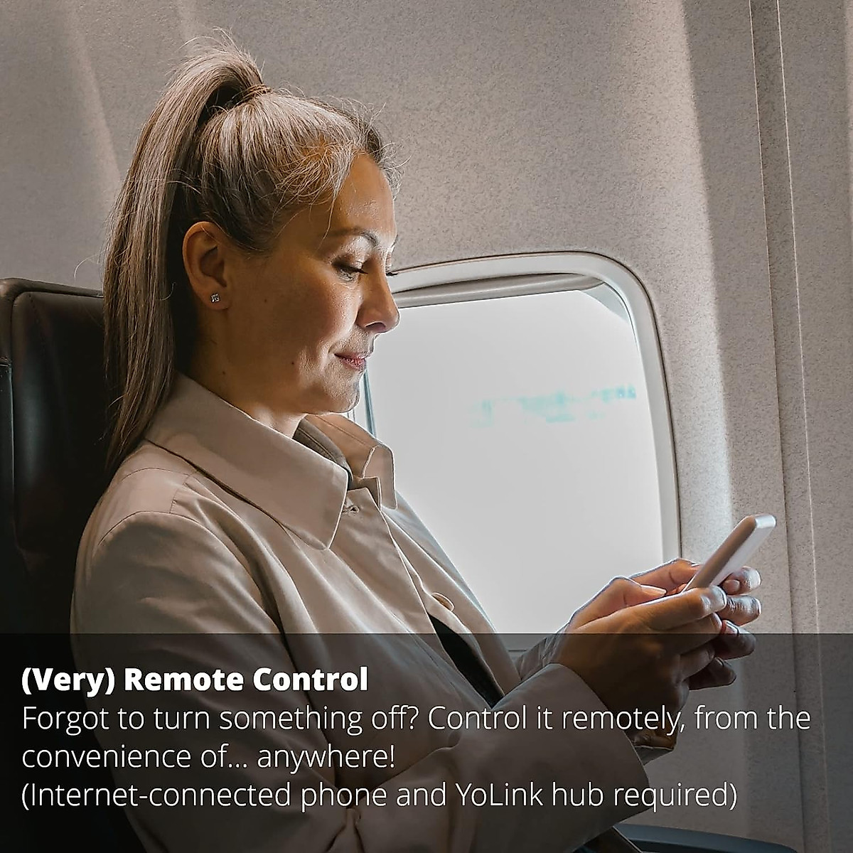 Wall Switch, YoLink 1/4 Mile Super Long Range Smart Light Switch Single Pole 10A in-Wall Switch Compatible with Alexa Google Assistant Home IFTTT, ETL Listed, Neutral Wire Needed, YoLink Hub Required