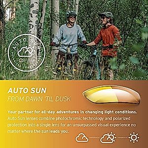 Zeal Optics Morrison | Polarized + Photochromic Sunglasses for Men & Women - Burnt Whiskey/Auto Sun Photochromic Lens