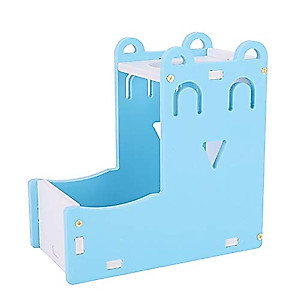 Hamster Feeder, Pet Food and Water Feeder for Hamsters, 2 in 1 Feeder and Water Dispenser for Rats Hamsters