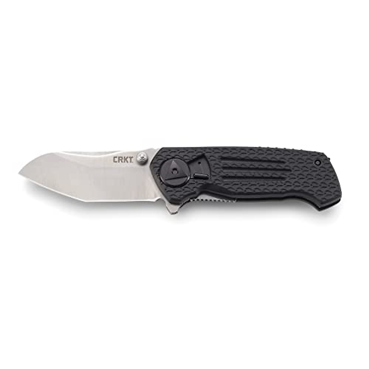 CRKT Prequel EDC Folding Pocket Knife: Take Apart Field Strip, Modified Tanto Blade, Flipper Open, Liner Lock, Nylon Handle, Deep Carry Pocket Clip 2420