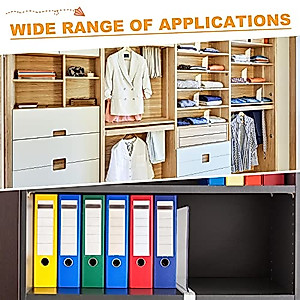 4 Pcs Acrylic Shelf Dividers Closets Shelf and Closet Separator for Clothes Wardrobe in Bedroom Kitchen and Office Shelves, 11.81 x 8.07 x 1.18 Inch