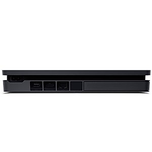 Playstation 4 Slim 2TB SSHD Console with Dualshock 4 Wireless Controller Bundle Enhanced with Fast Solid State Hybrid Drive (Renewed)