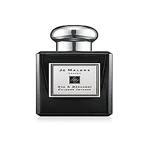 Jo Malone Oud And Bergamot Intense for Unisex, 1.7 Ounce, Black