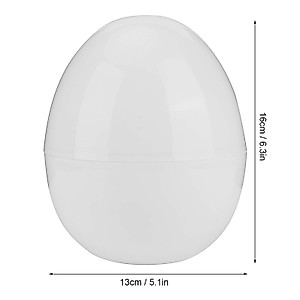 Egg Cooker, Microwave Egg Boiler, Oven Egg Cooker, 4 Eggs Multifunctional Egg Container Egg Steamer Kitchen Accessories