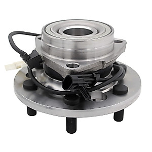 Afa Motors 515024 Front Wheel Bearing Hub Assembly 4WD Replacement for Chevrolet K1500 K2500 Suburban Tahoe, GMC K1500 K2500 Suburban Yukon, Cadillac Escalade Hub Bearing 6 Lugs 2 Pack