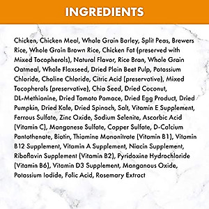 Nutro Natural Choice Small Breed Adult Dry Dog Food, Chicken & Brown Rice Recipe Dog Kibble, 13 lb. Bag