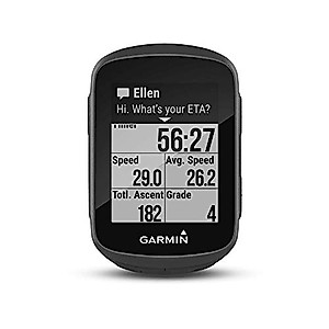 Garmin Edge 130 Plus, GPS Cycling/Bike Computer, Download Structure Workouts, ClimbPro Pacing Guidance and More (010-02385-00) (Renewed)