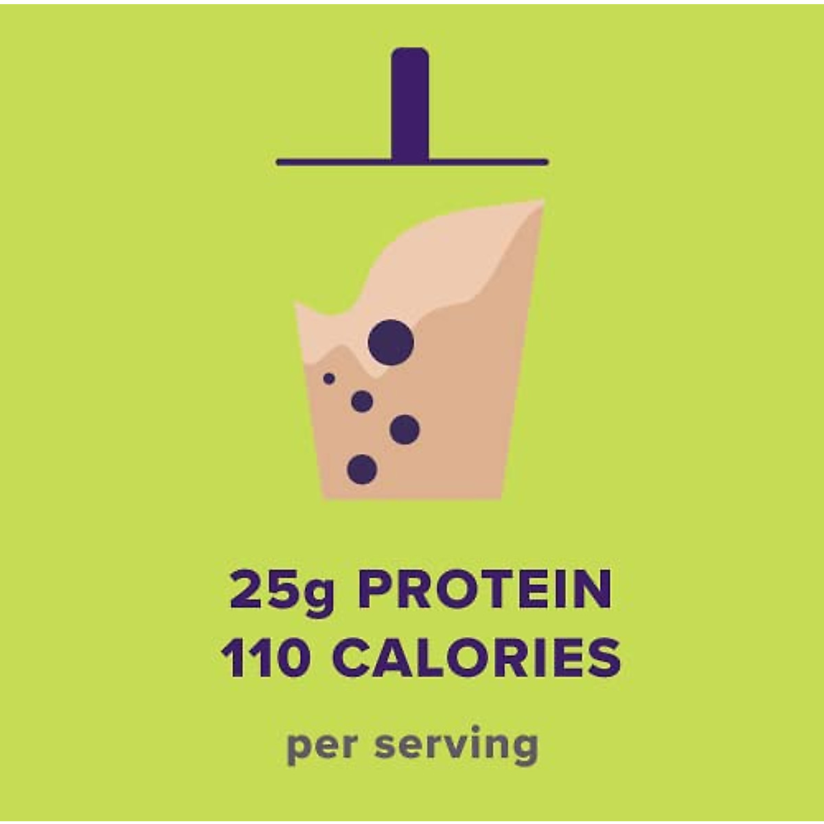 FitBites 100% Whey Isolate Protein Powder (Milk Tea), 5.9g BCAAs, Gluten Free, Zero Sugar