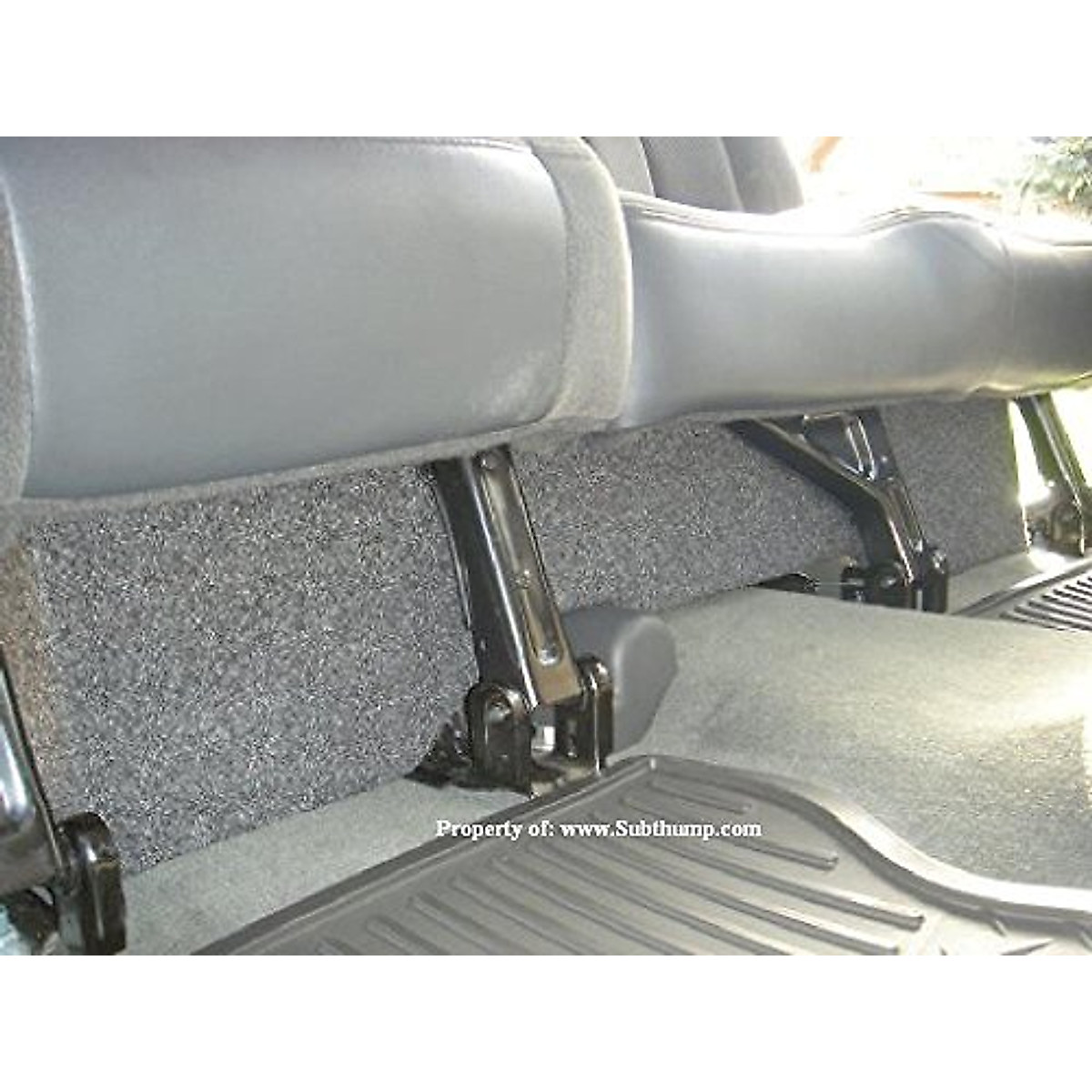 2001-2006 Chevy Silverado/GMC Sierra HD Crew Cab Dual 10 Downfire Subwoofer Box