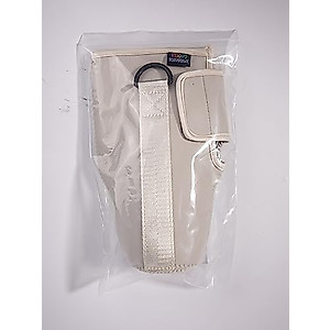 Nuovoware Water Bottle Carrier Bag Fits Stanley Quencher H2.0, 40OZ Bottle Pouch Holder with Adjustable Shoulder Strap, Neoprene Water Bottle Holder for Hiking Travelling Camping, Rose Quartz Color