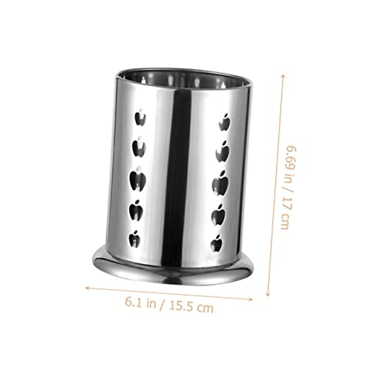 DOITOOL cooking utensil holder kitchen utensil holder stainless utensil holder flatware organizers flatware drying chopsticks holder utensil drying Stainless steel tableware Kitchenware