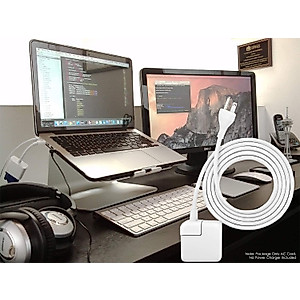 Replacement Power Adapter Extension Cord Wall Cord Cable Compatible for Apple Mac iBook MacBook Pro Air Mini MacBook Power Adapters 45W, 60W, 85W MagSafe 1 or MagSafe 2 Models22