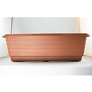 Japanese Plastic Bonsai Training Pot/Flower Garden Planter 18"x 10.5"x 5.75"