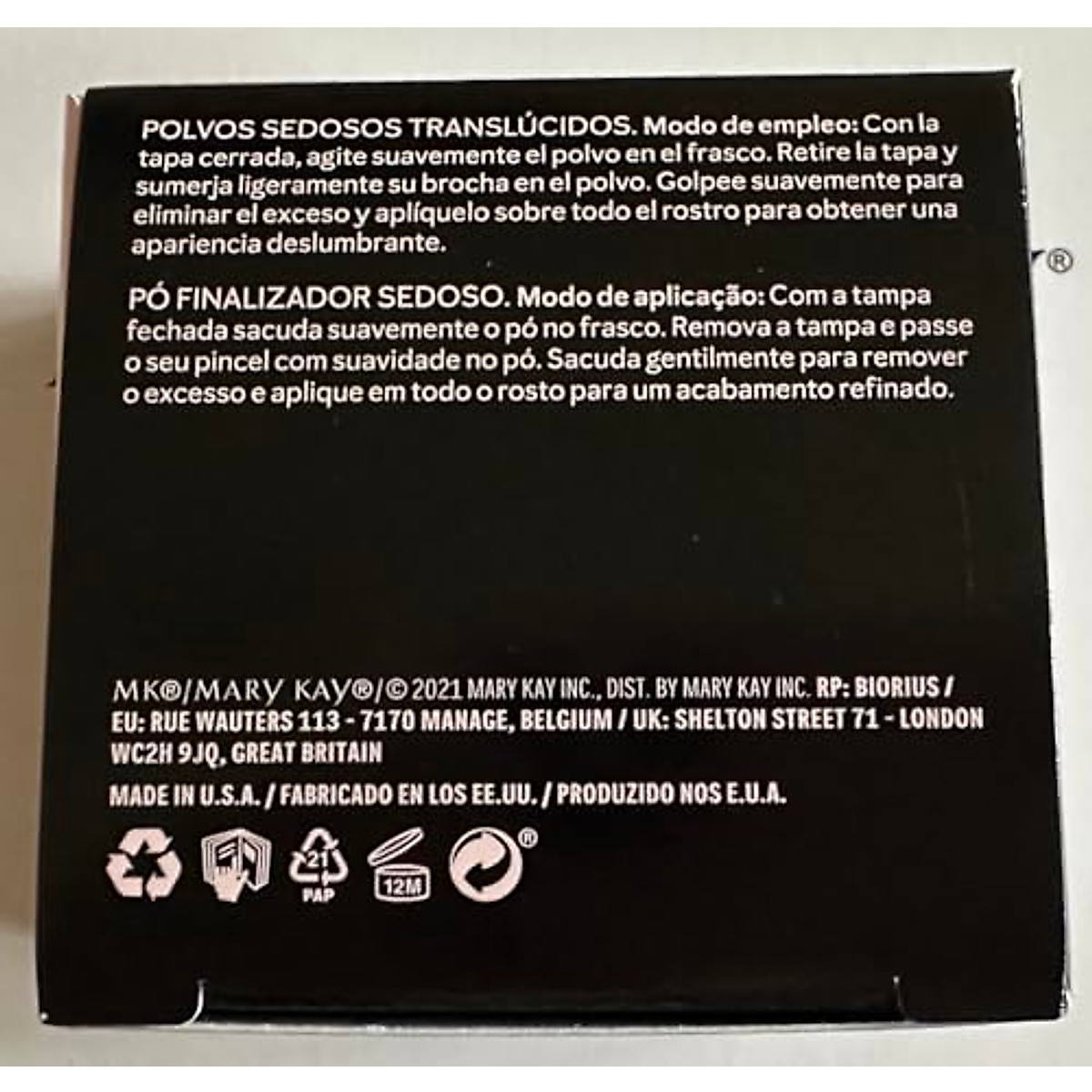 Mary Kay Silky Setting Powder 0.28 oz Light Medium Ivory 175891