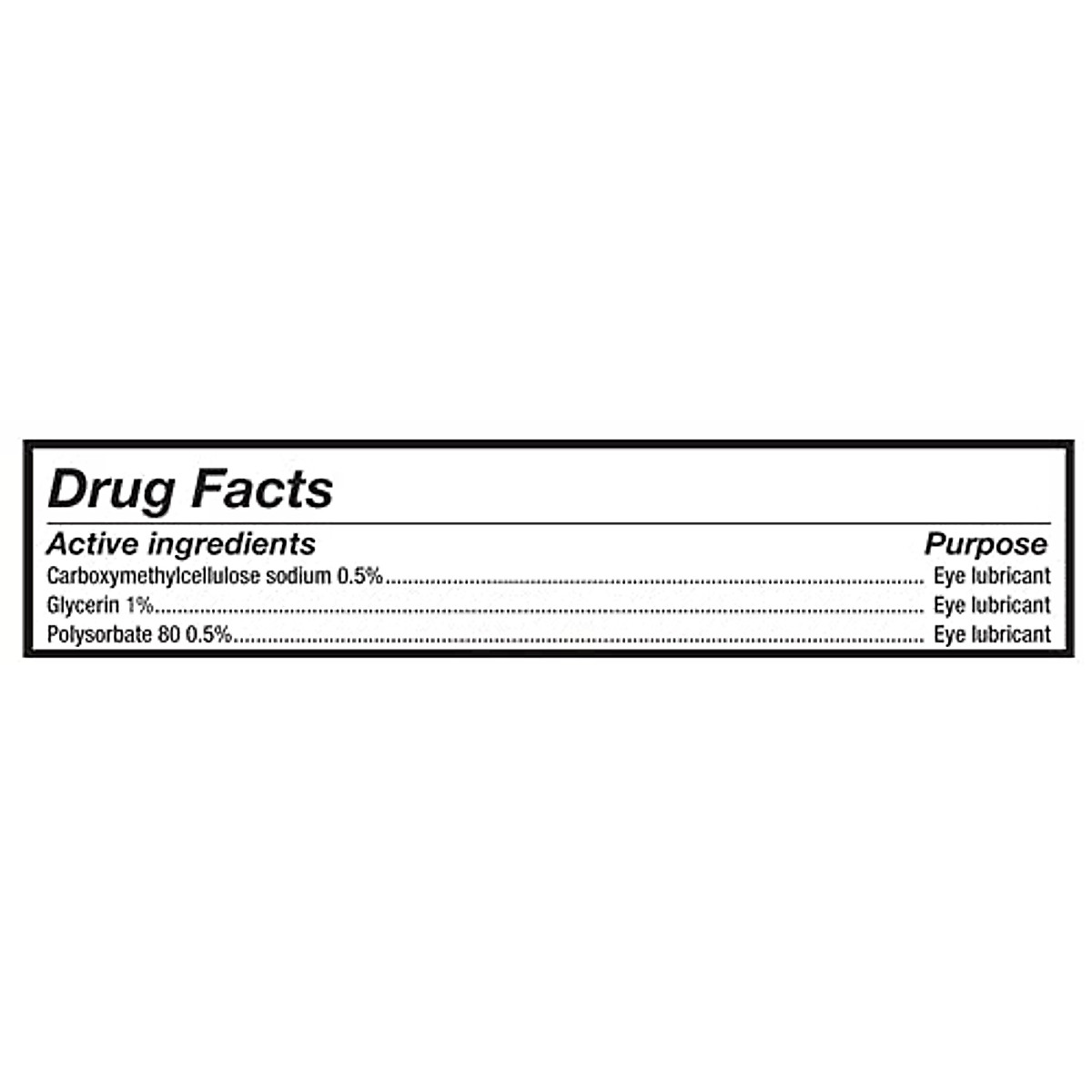 Refresh Optive MEGA-3 Lubricant Eye Drops Preservative-Free Artificial Tears, 0.01 fl oz (0.4 mL), 60 Single-Use Containers