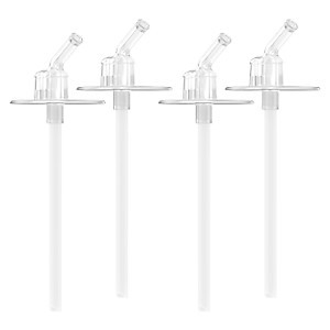 Thermos FUNtainer 12 Ounce Insulated Kids Water Bottle Replacement Straws, 2 Pack