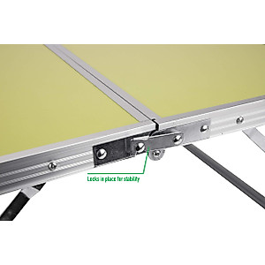 Mind Reader Lap Desk Laptop Stand, Bed Tray, Collapsible, Dorm Room, Portable, Dorm, MDF, Metal, 23.5" L x 16" W x 10" H, Green