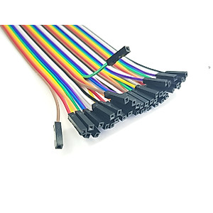 DIYables 120pcs Multicolored Jumper Wires for Prototyping Electronic Projects Arduino, ESP32, ESP8266, Raspberry Pi