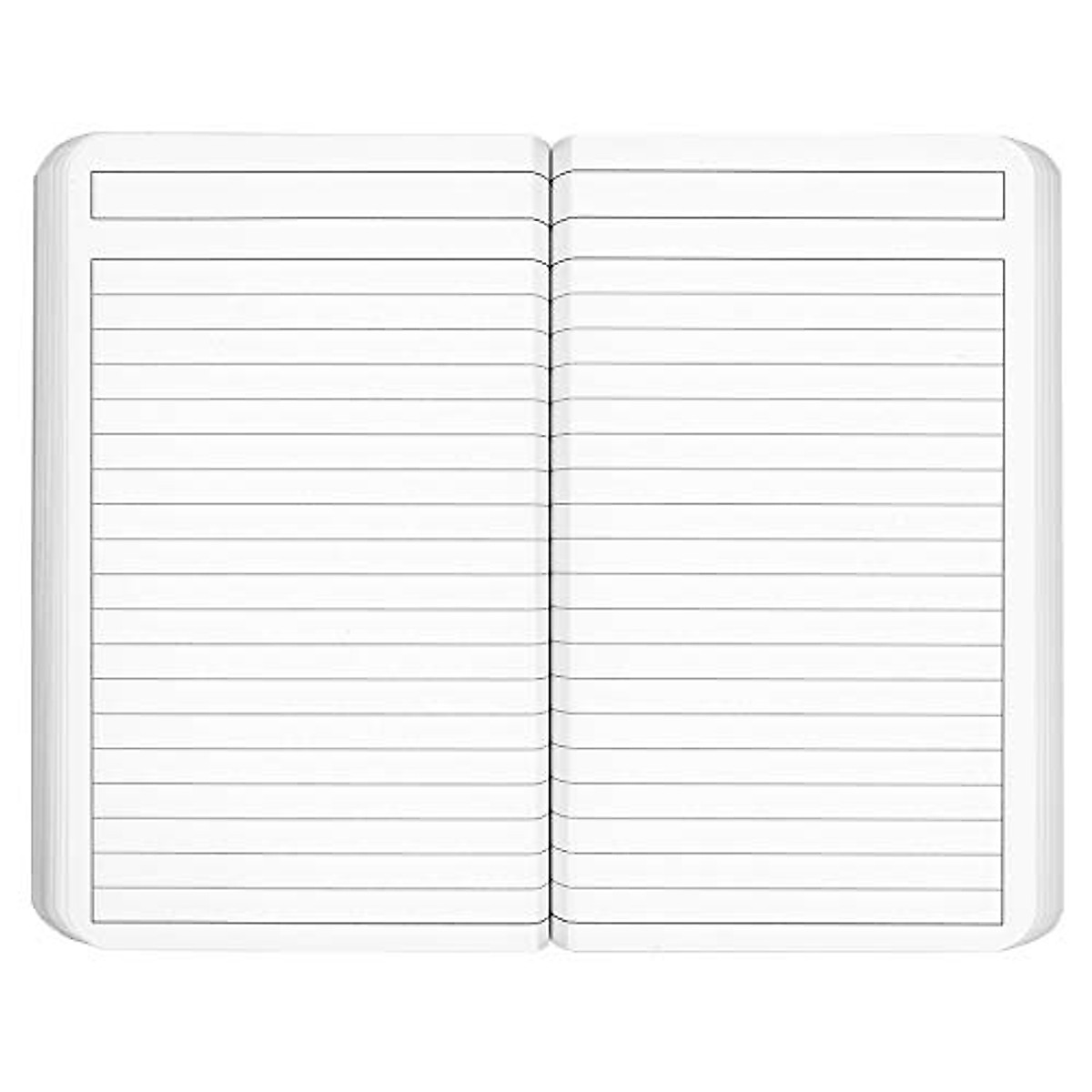 Rhodia "Unlimited” Pocket Notebook - Lined 60 sheets - 3 1/2 x 5 1/2 - Black Cover