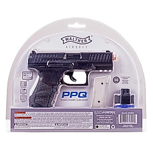 Elite Force Walther PPQ 6mm BB Pistol Airsoft Gun, Black