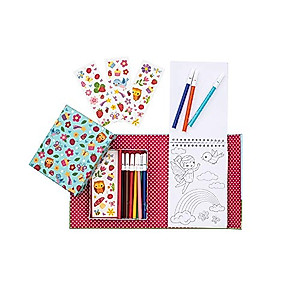 Tiger Tribe Forest Fairies Colouring Set Blue