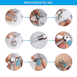 Diamond Dermabrasion Head Microdermabrasion Exfoliator Home Facial Dermabrasion Tool Dermabrasion Replacements 6 Tips