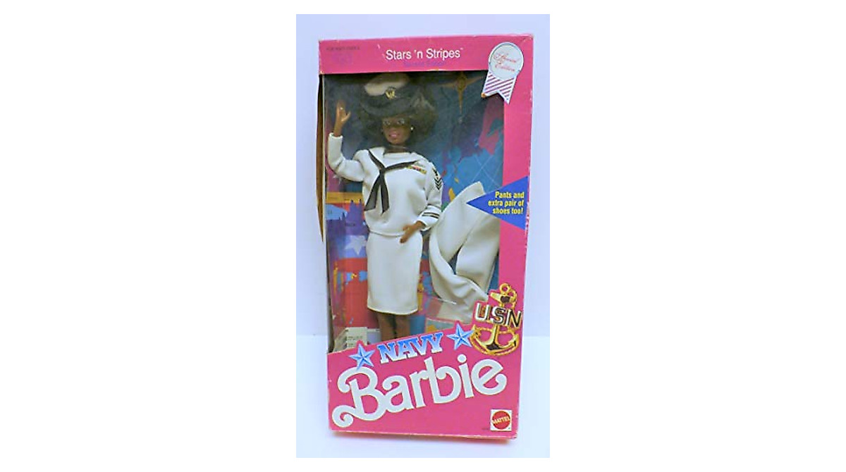 African American Navy Barbie Special Edition - Collectible & Inspiring Doll