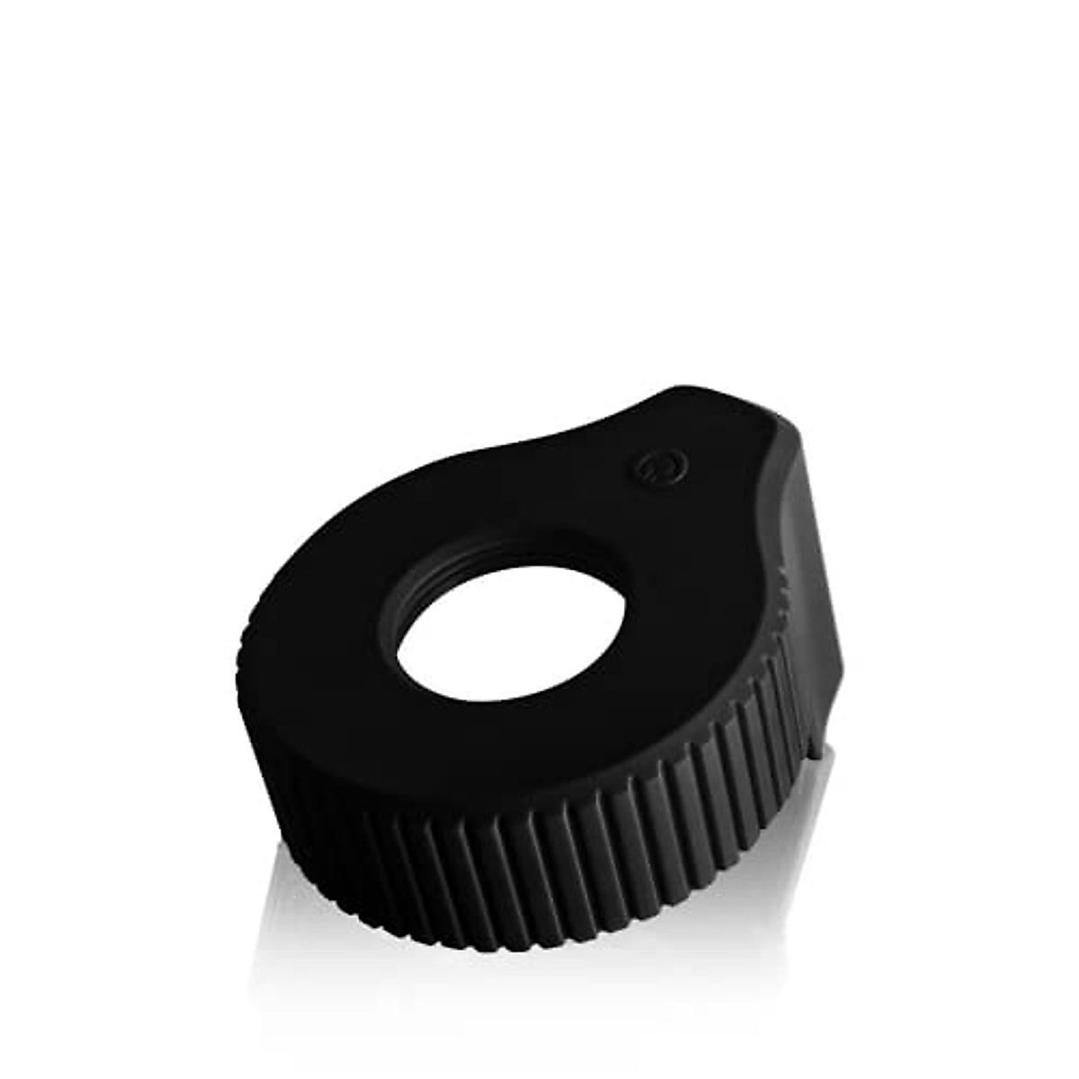 Honeypuff Magnifying Glass Jar with Light, Light-Up LED Transparent Glass Air Tight Storage Jars Magnifying Viewing Jar (Black)