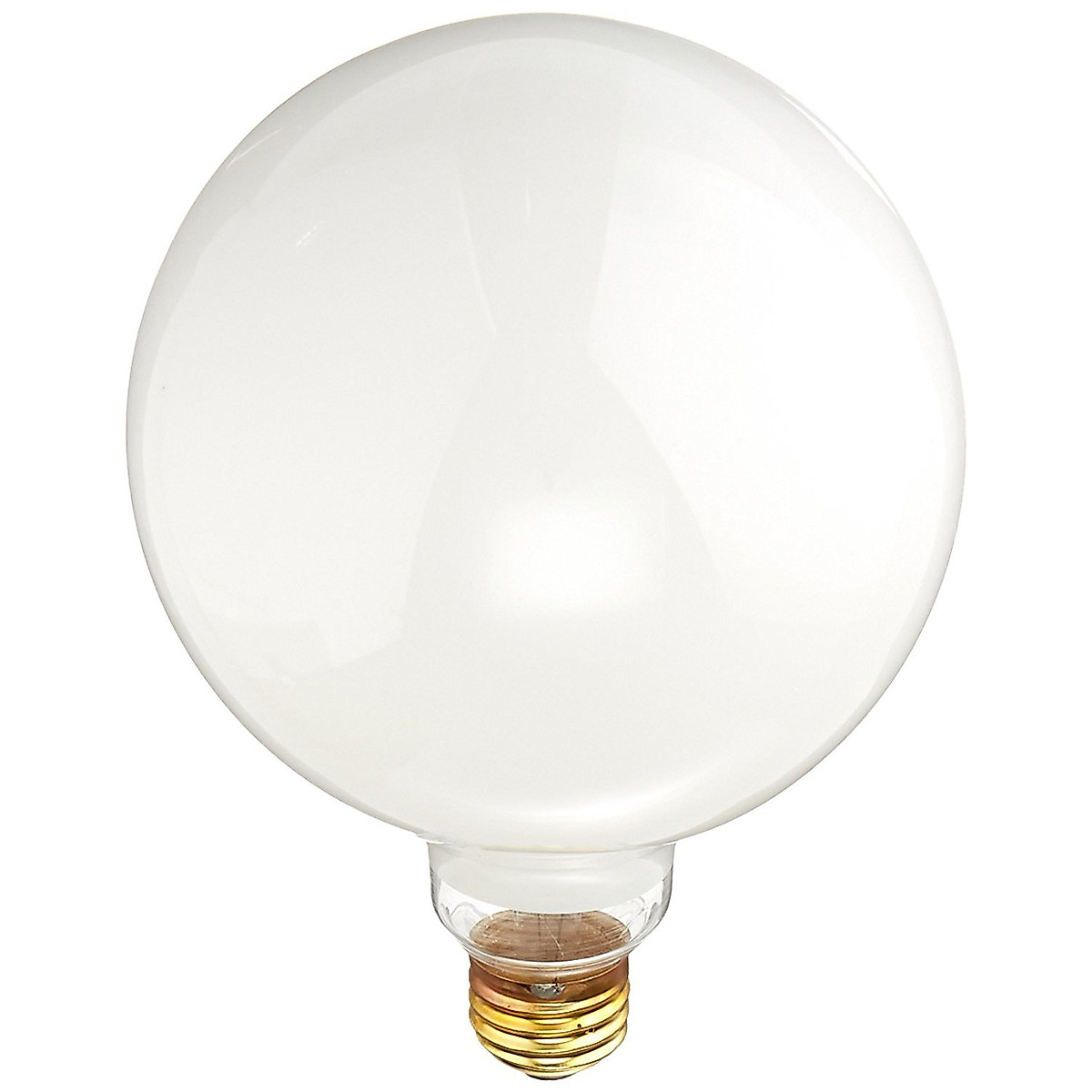 SLI 150 Watt G40 Globe Decorative Light Bulb/5" Diameter/Incandescent/White/130 Volt, Long Life
