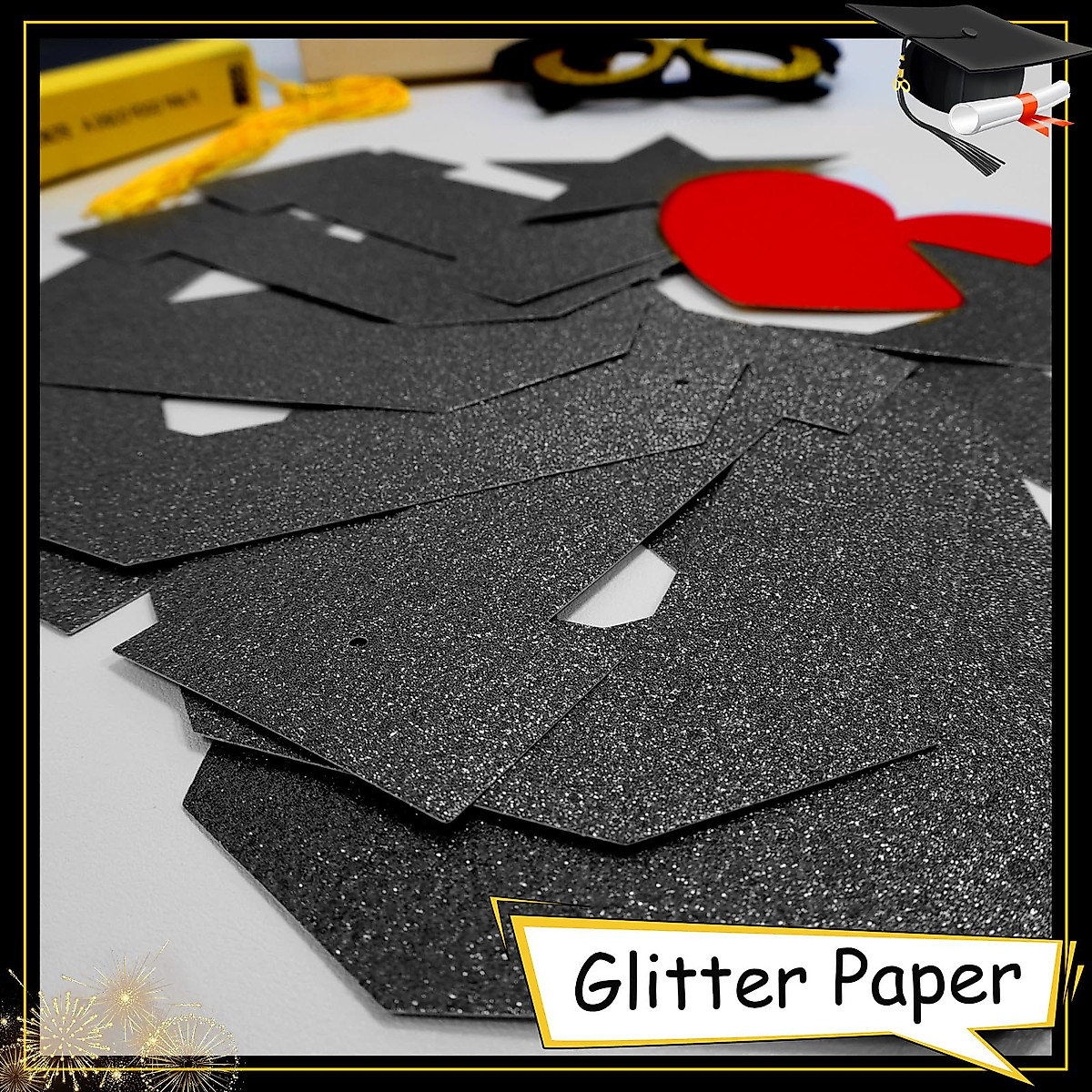 Good Luck Banner Decoration, Farewell Party Decoration, Black Retirement Party Banner, Graduation Party Going Away Party Office Work Party Farewell Party Decorations Supplies