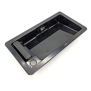 Cheriezing 6C2Z-15434A20-AA Rear Cargo Exterior Outside Door Handle & License Plate Bracket Compatible for Ford E150 E250 E350 E450 Econoline Van