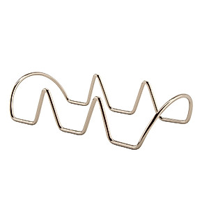 G.E.T. 4-81833 Taco Holder for Three Tacos, Stainless Steel